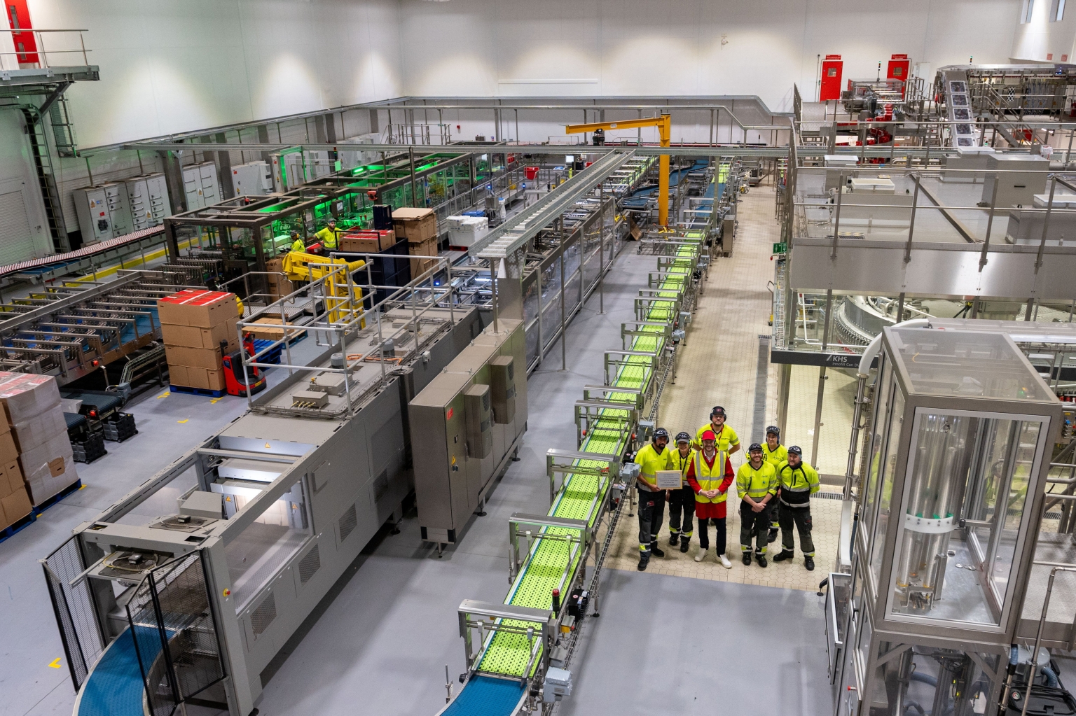 Coca-Cola Wakefield Unveils New Canning Line with MP Visit