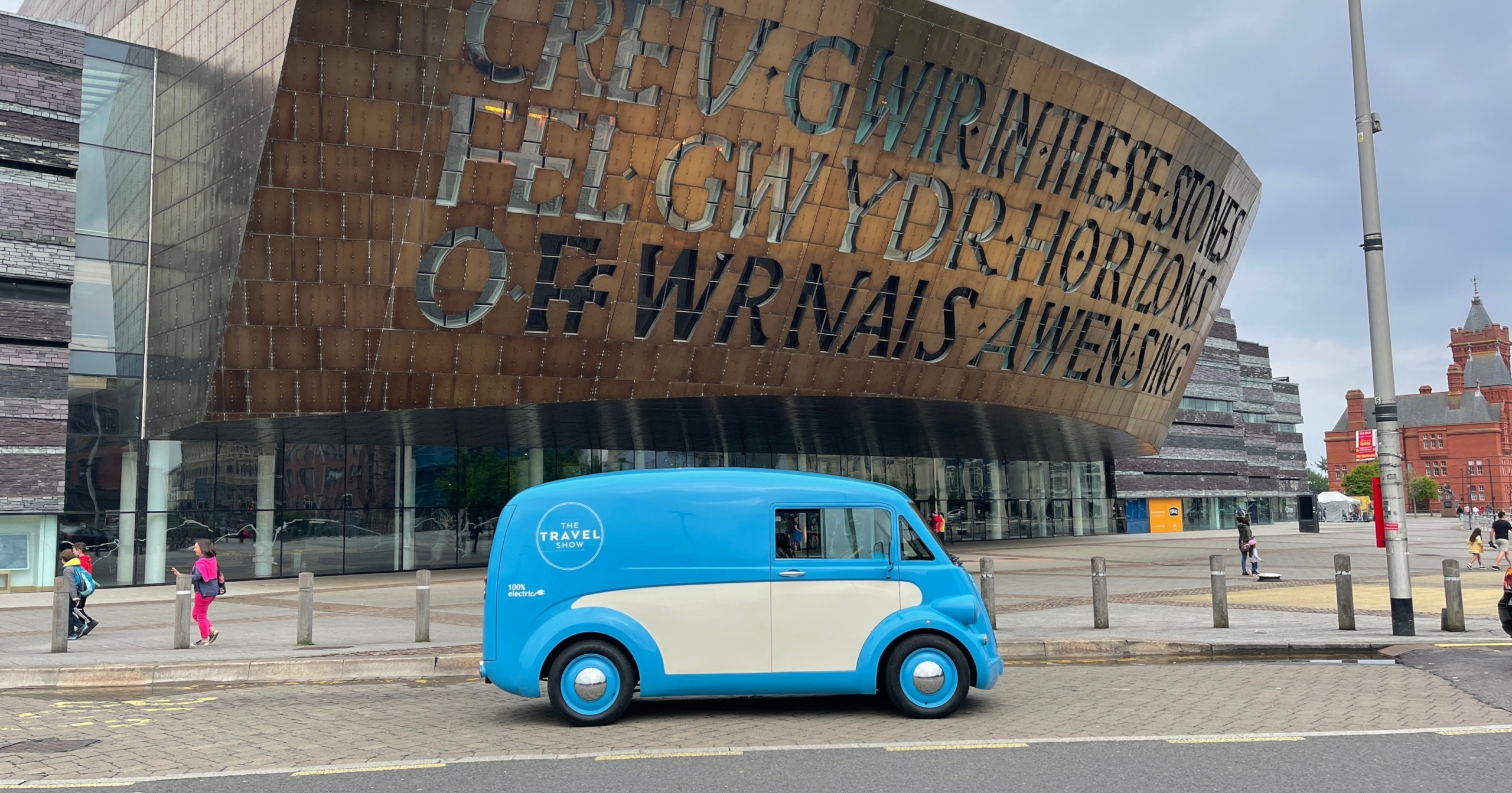 Iconic 1950s van set for electric remake in Wales