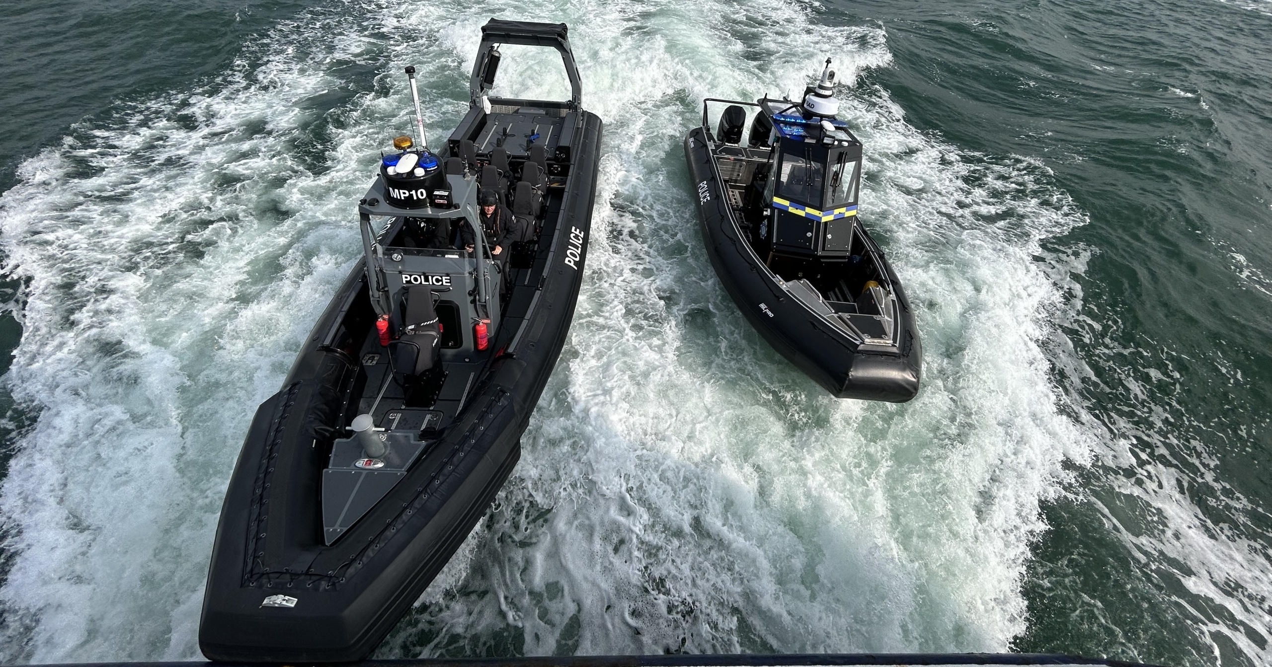 Zodiac Milpro delivers new MOD intercept and escort boats