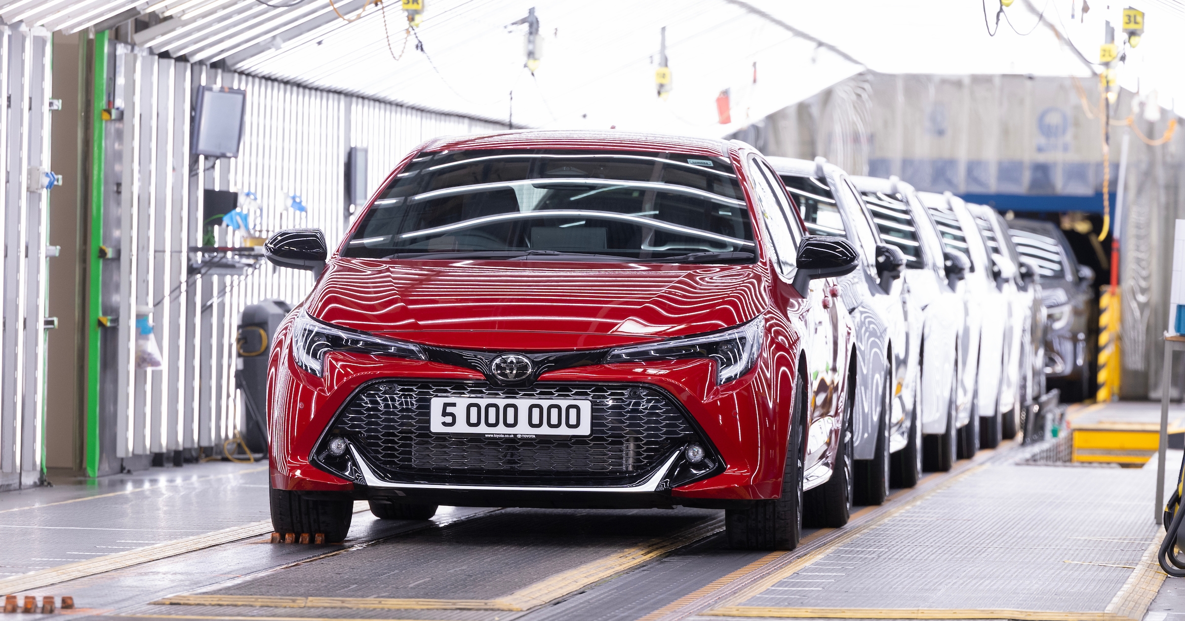Toyota builds five millionth car at Burnaston plant | Zenoot ...